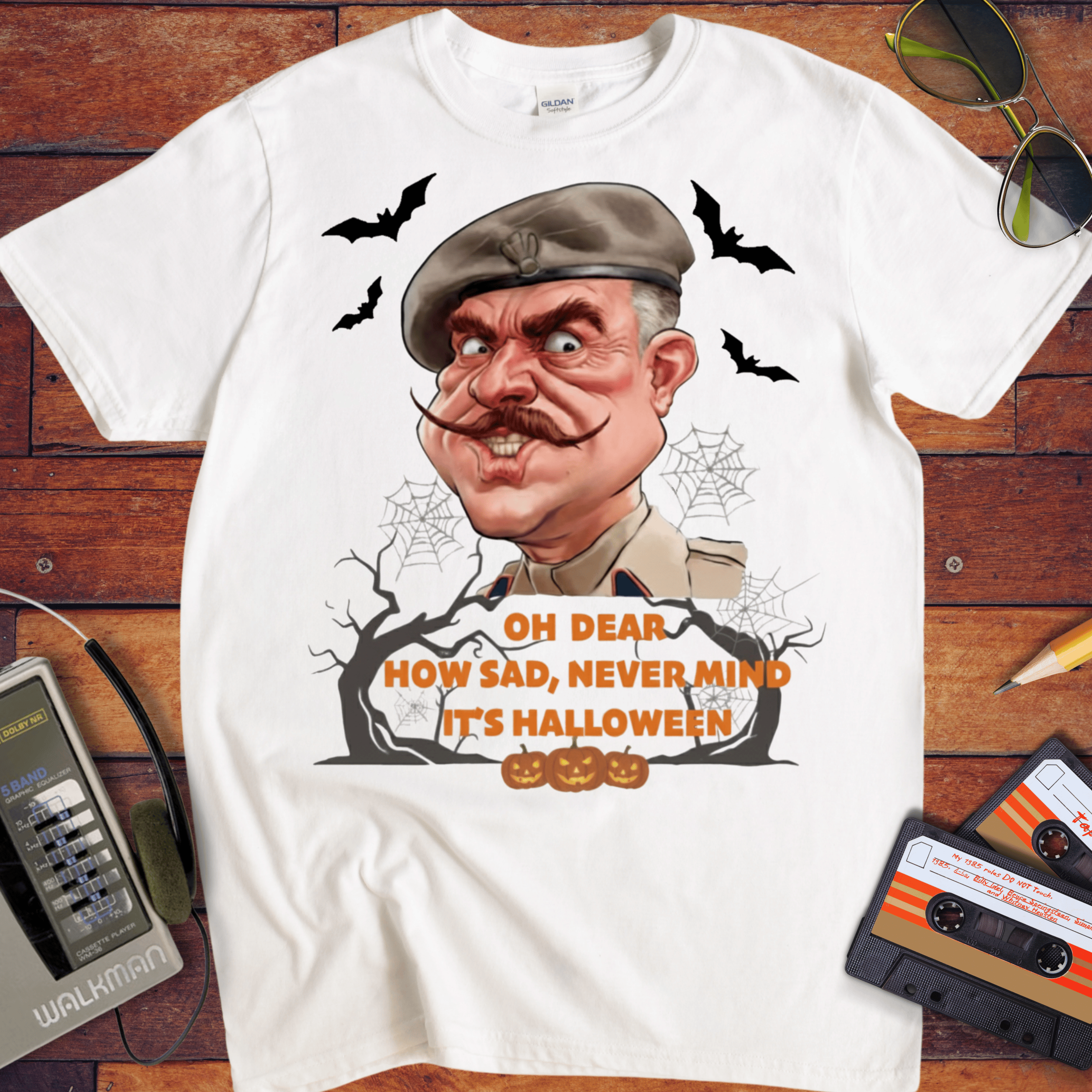 'OH DEAR HOW SAD, NEVER MIND IT'S HALLOWEEN' Funny T-Shirt – Time Tees UK
