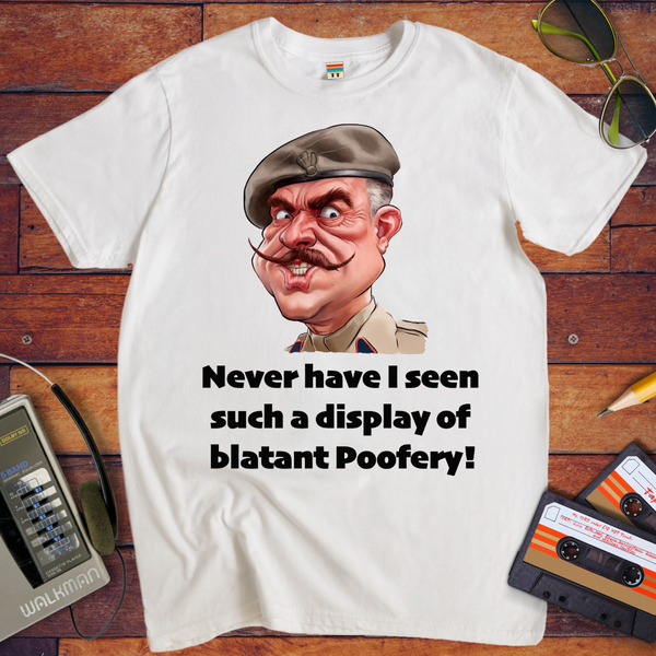 ' Blatant Poofery' T-Shirt – Time Tees UK